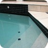 Black 58mm Ceramic Mosaic Pool Tiles CM120