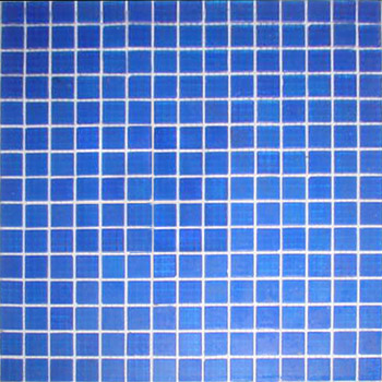 GC133 Transparent Dark Blue Pool Tiles Glass Mosaic Tiles
