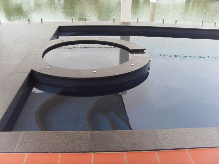 Black Granite Stone Tiles has both indoor and outdoor uses