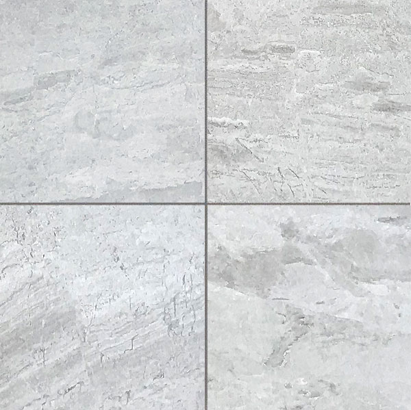 Ash Wood White Tiles