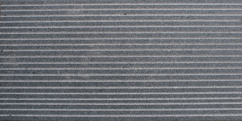 Granite Stone Cladding Grooved Honed