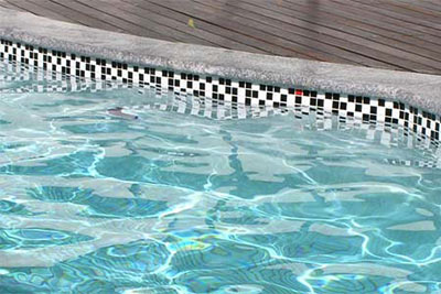 Ceramic Mosaic Waterline Tiles for Swimming Pools