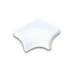 White Internal Corner Ceramic Tile Piece
