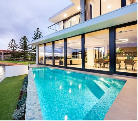 CMC535 Blue Wave Ceramic Mosaic Pool Tiles Available Now