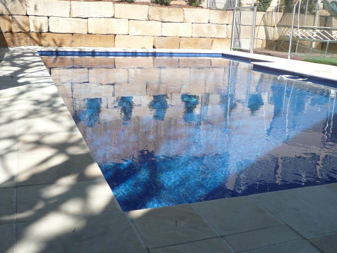 Pacific Blue 58mm Ceramic Mosaic Pool Tiles CM148