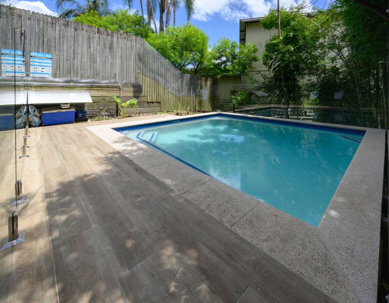 Pacific Blue 58mm Ceramic Mosaic Pool Tiles CM148