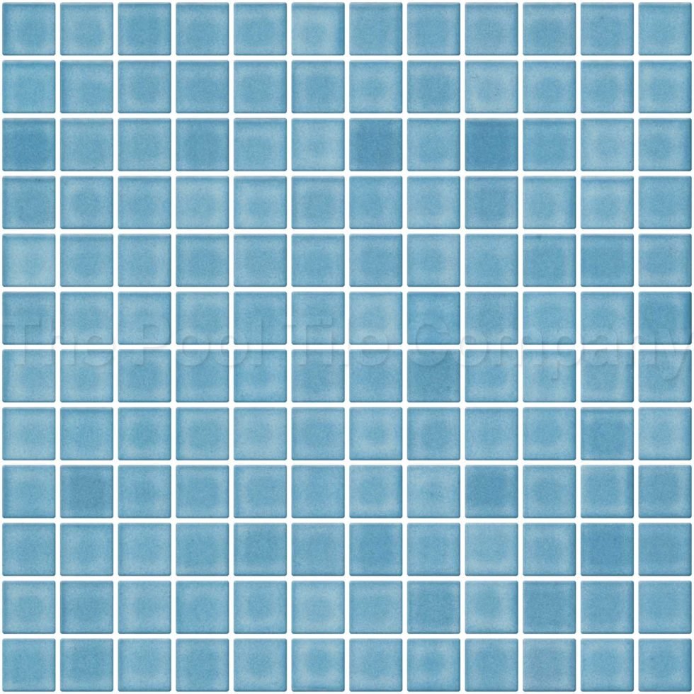 Ice Blue 23mm Ceramic Mosaic Pool Tiles