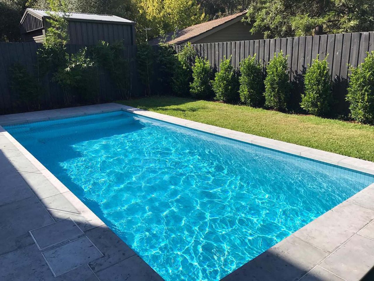 Ice Blue 48mm Ceramic Mosaic Pool Tiles