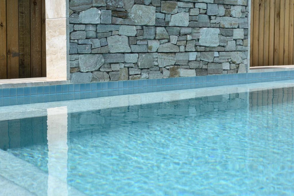 Ice Blue 48mm Ceramic Mosaic Pool Tiles