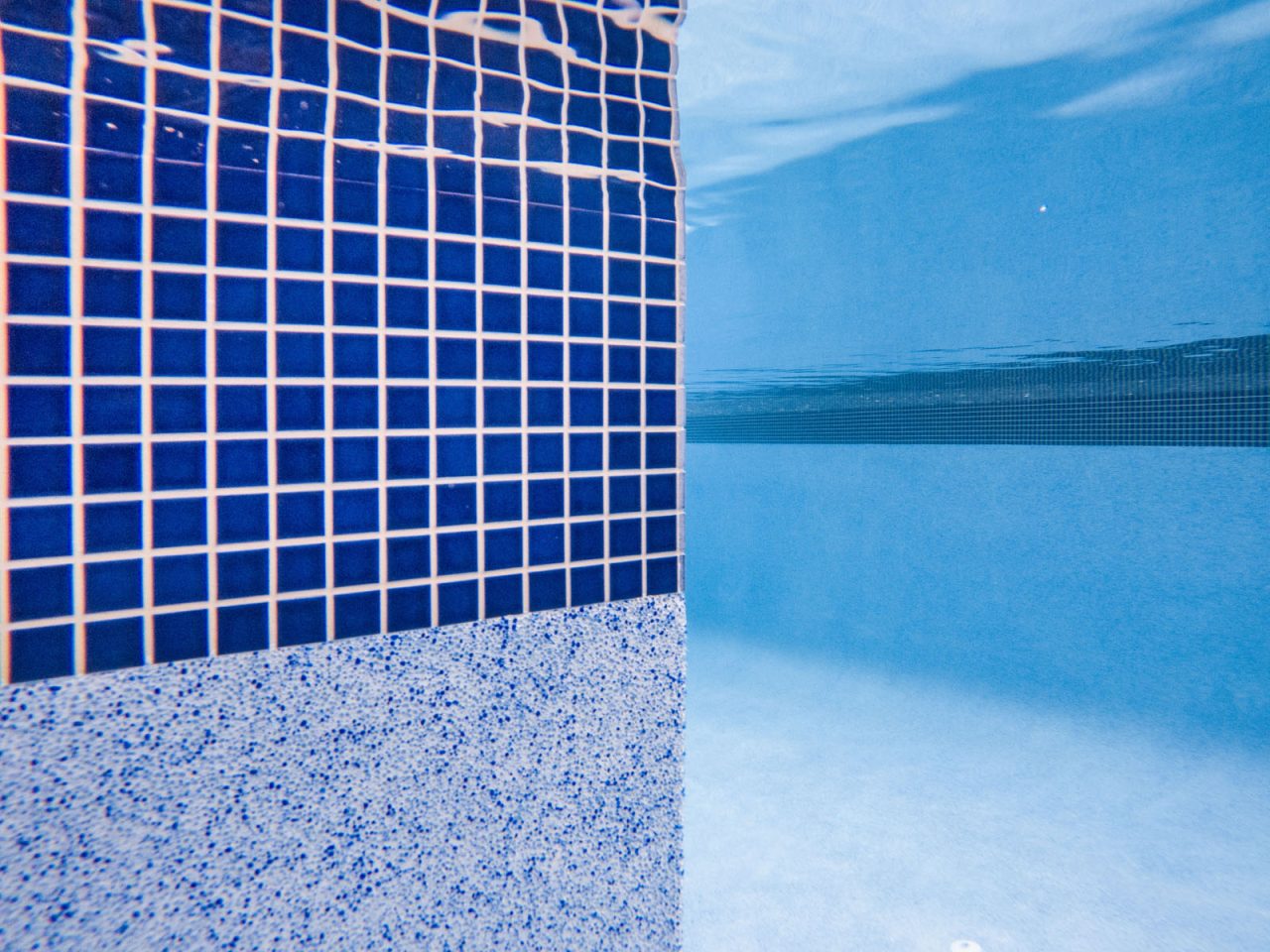 Midnight Blue 23mm Ceramic Mosaic Tile CMC144