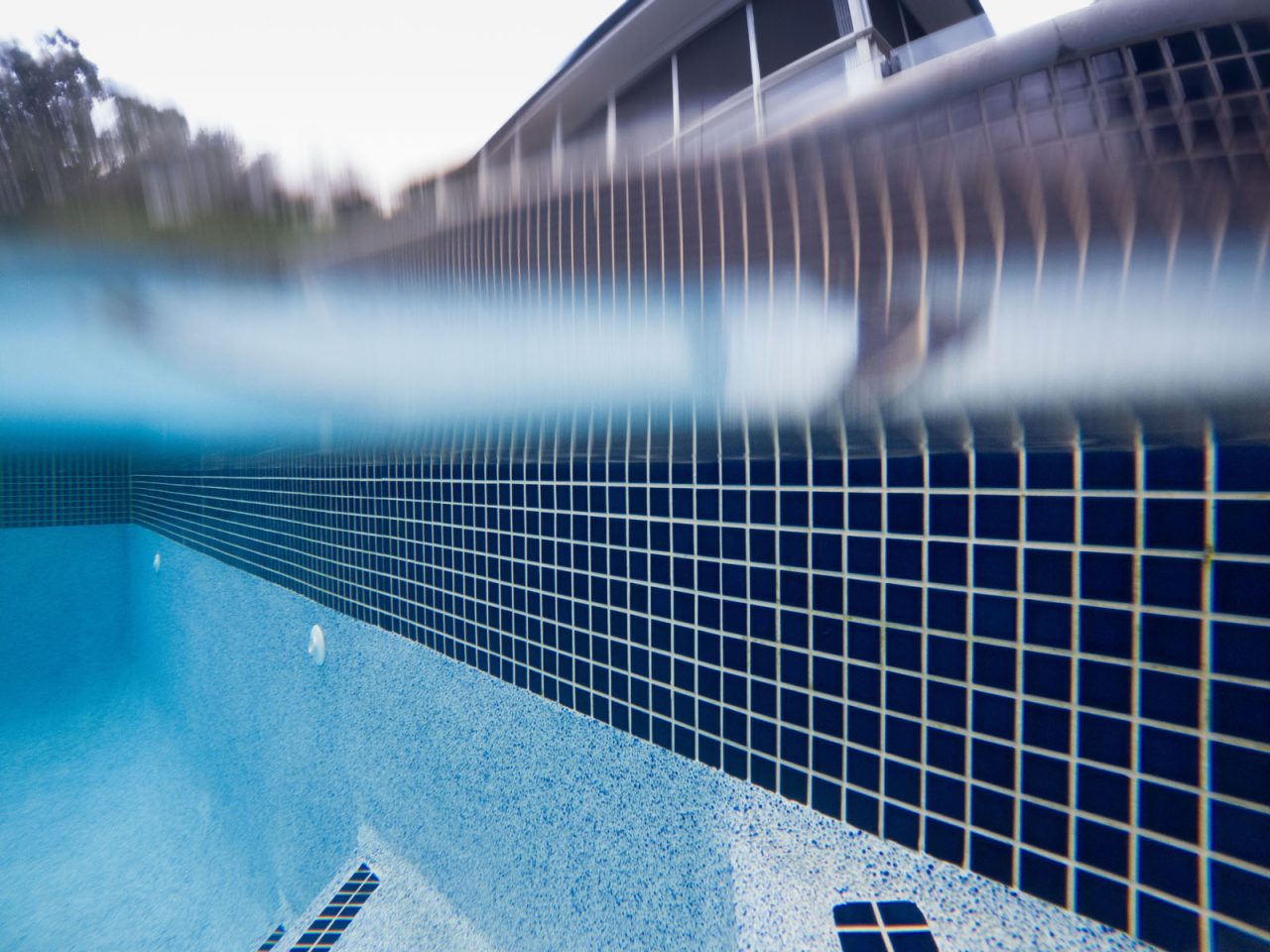 Midnight Blue 23mm Ceramic Mosaic Tile CMC144