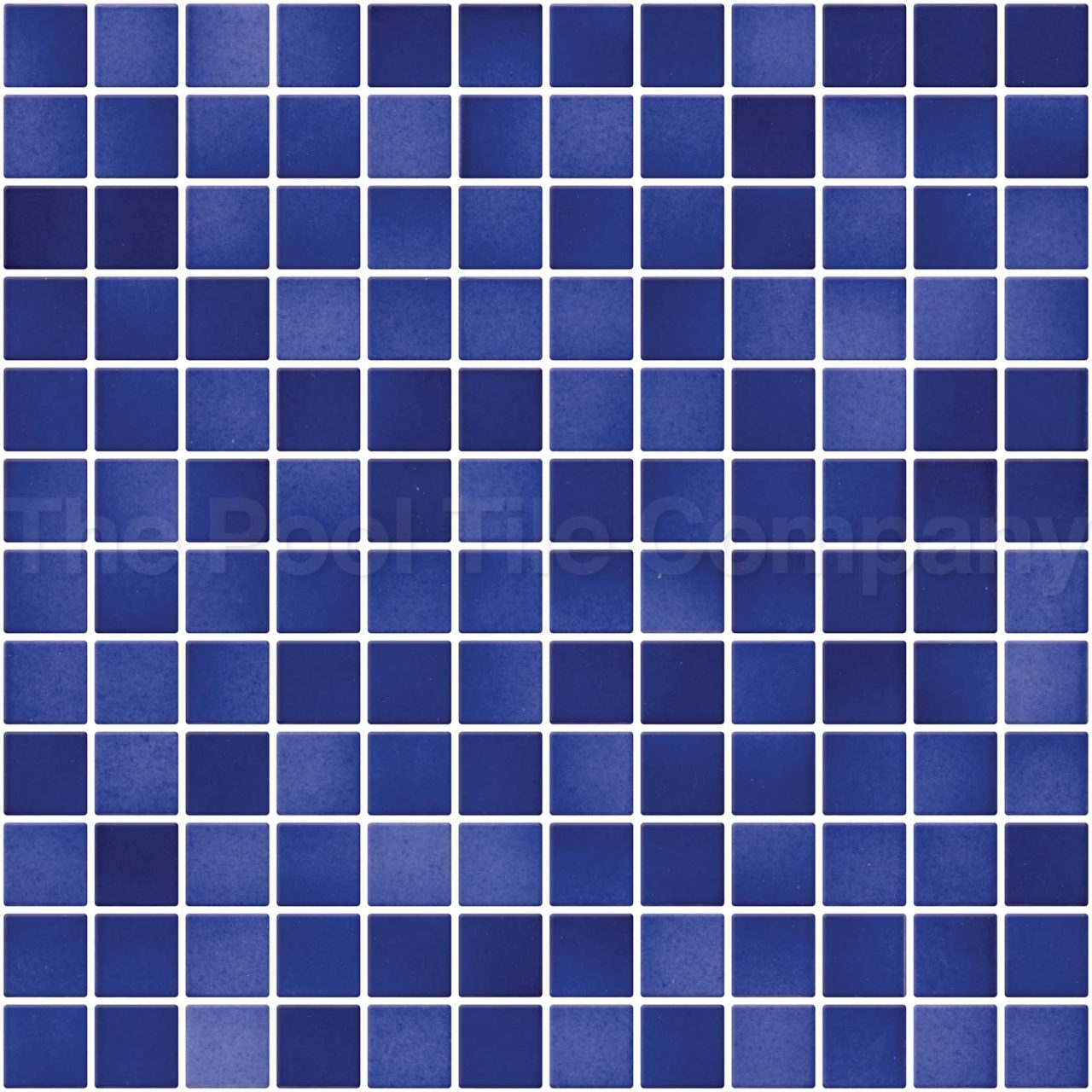 Twilight Blue 23mm Ceramic Mosaic Pool Tiles CMC300