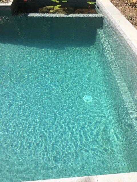 Mid Grey 48mm Ceramic Mosaic Pool Tiles CMC310