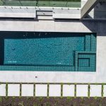 Poolside Emerald 48mm Ceramic Mosaic Pool Tiles CMC338