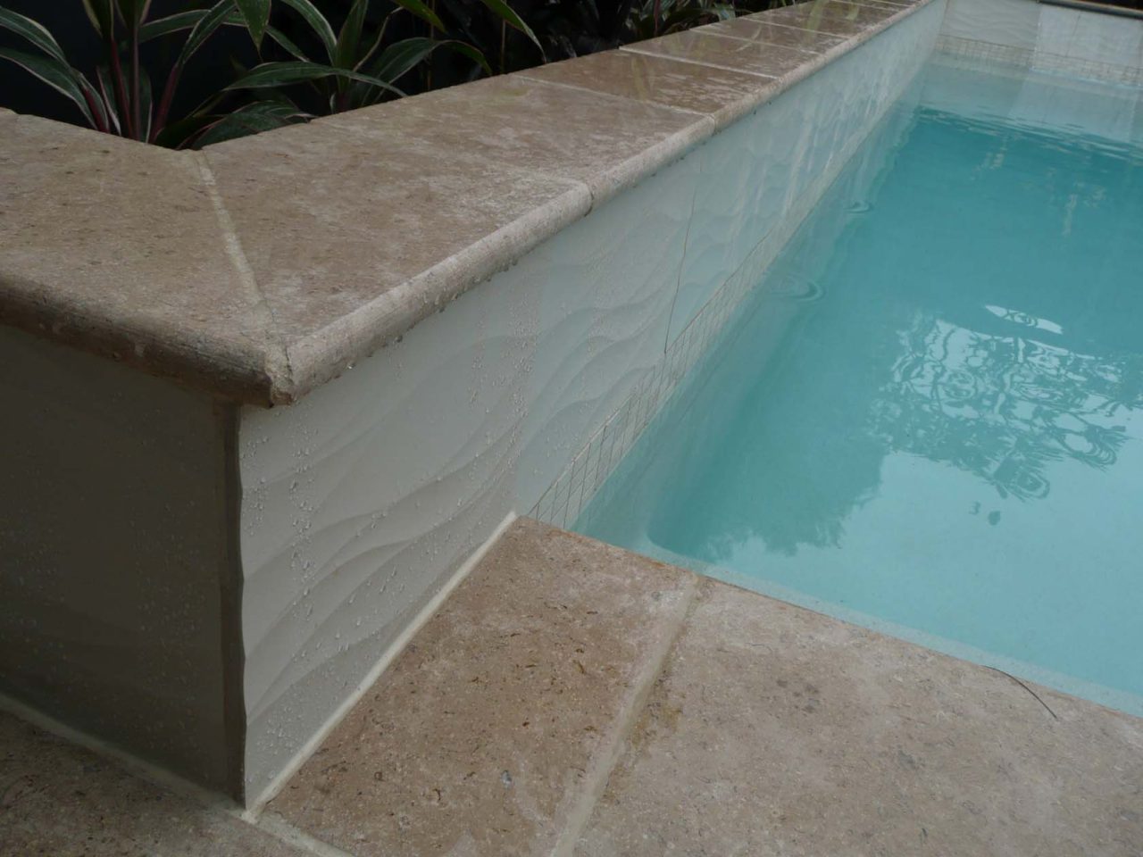 Luna 23 X 48mm Cream Sand Ceramic Mosaic Pool Tiles CMC401
