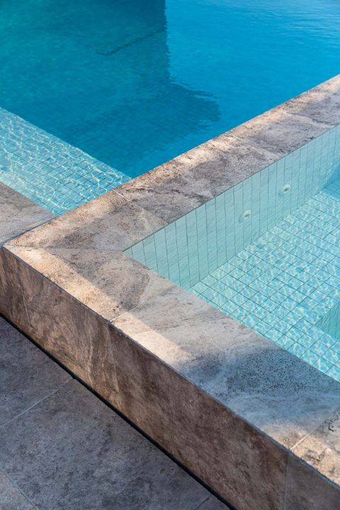 Carrara 48mm Ceramic Mosaic Pool Tiles CMC415