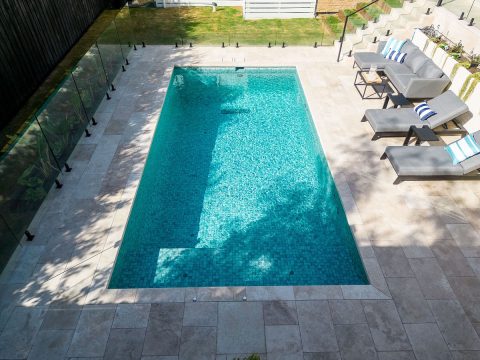 CMC535 Blue Wave Ceramic Mosaic Pool Tiles Available Now