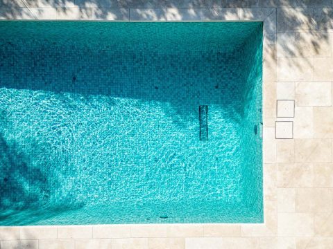 CMC535 Blue Wave Ceramic Mosaic Pool Tiles Available Now