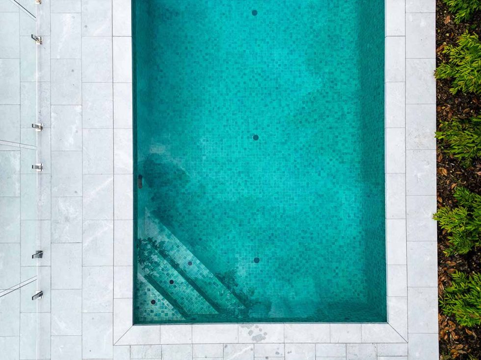 CMC535 Blue Wave Ceramic Mosaic Pool Tiles Available Now