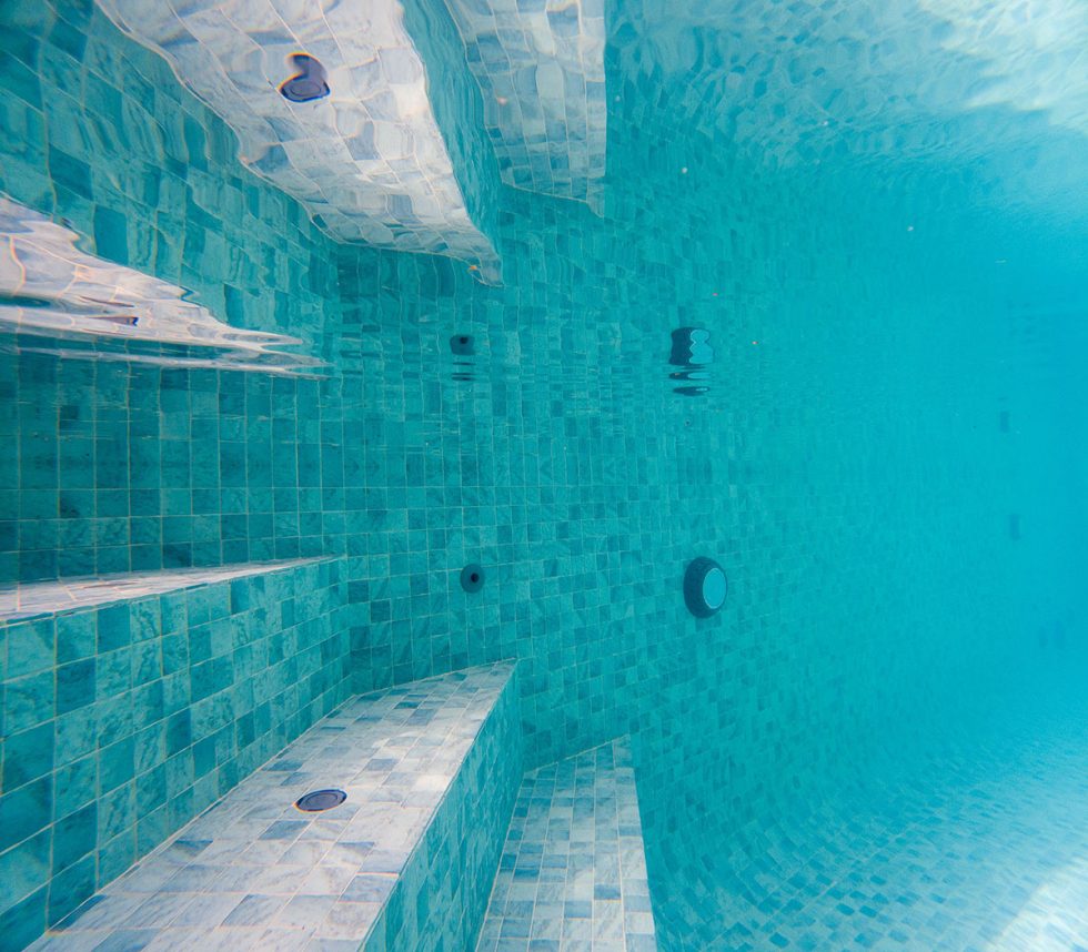 CMC535 Blue Wave Ceramic Mosaic Pool Tiles Available Now