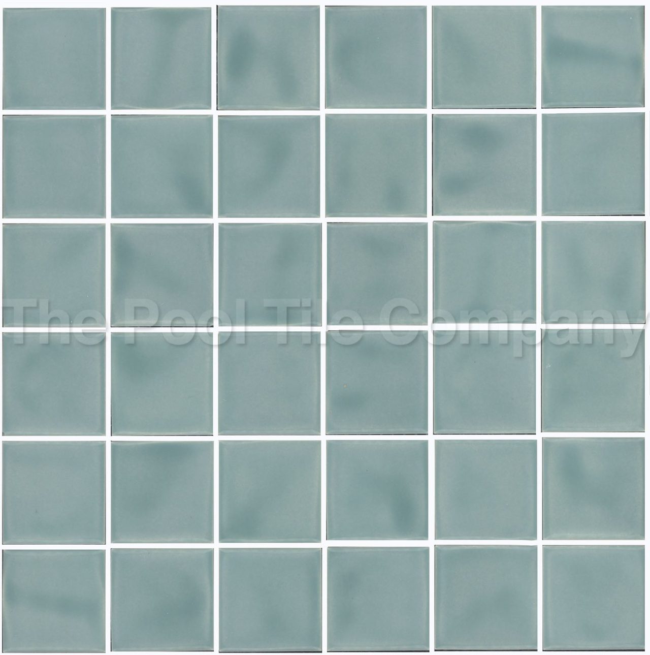 Sea Mist 48mm Ceramic Mosaic Pool Tiles CMC572 On-Demand
