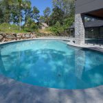 Graphite 23mm Ceramic Mosaic Pool Tiles