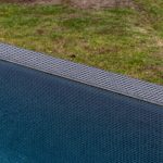 Graphite 23mm Ceramic Mosaic Pool Tiles