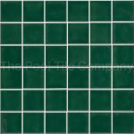 Moroccan Green 48mm Ceramic Mosaic Pool Tiles CMC333