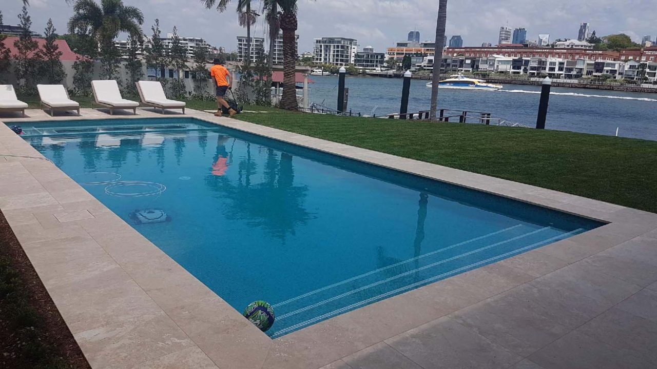 Turquoise Sea Pool Tiles Glass Mosaic Tiles GC193