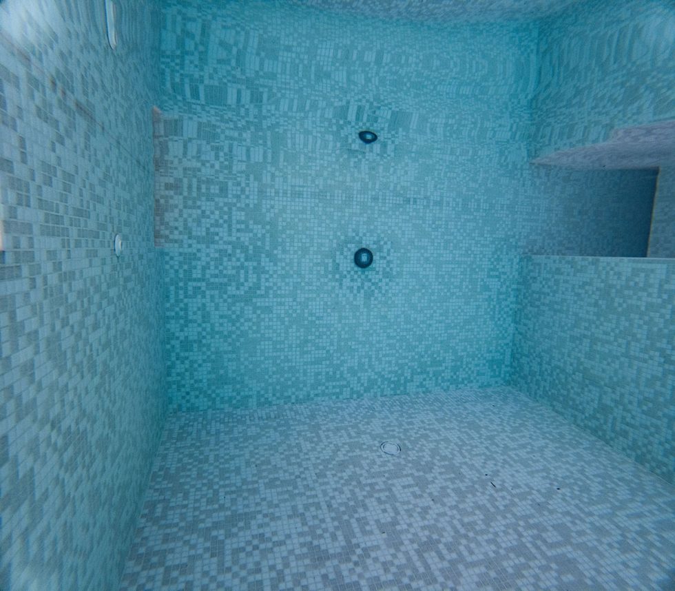 Seashell Pool Tiles Glass Mosaic Tiles GC240