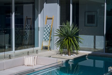 Seashell Pool Tiles Glass Mosaic Tiles GC240