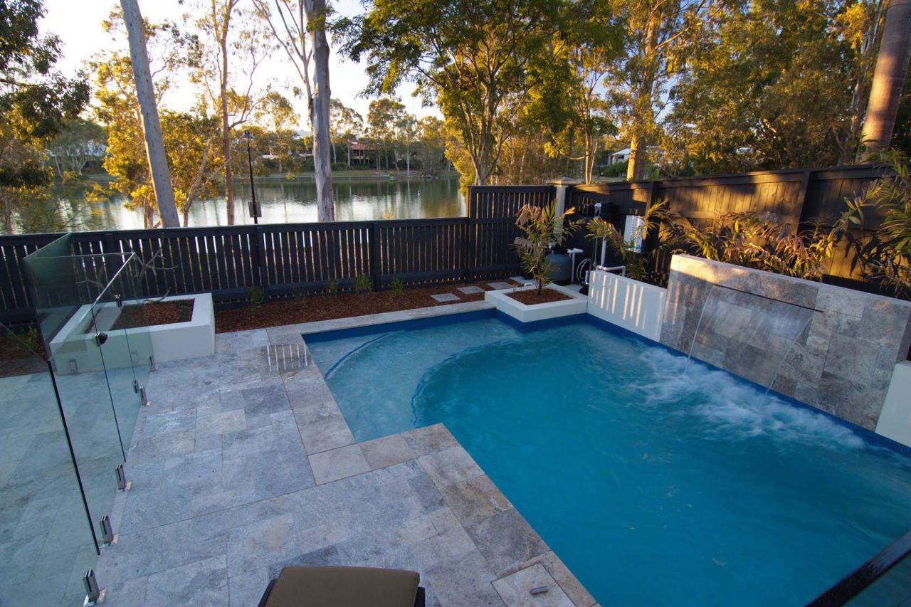 Azure Blue Crystal 48mm Glass Mosaic Pool Tiles GCR050