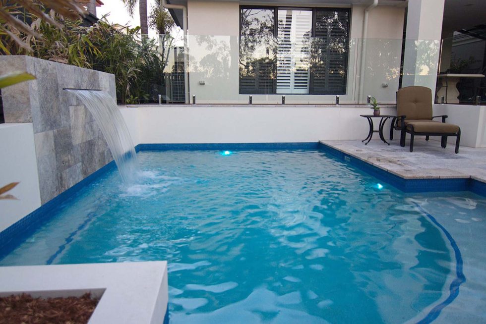 Azure Blue Crystal 48mm Glass Mosaic Pool Tiles GCR050