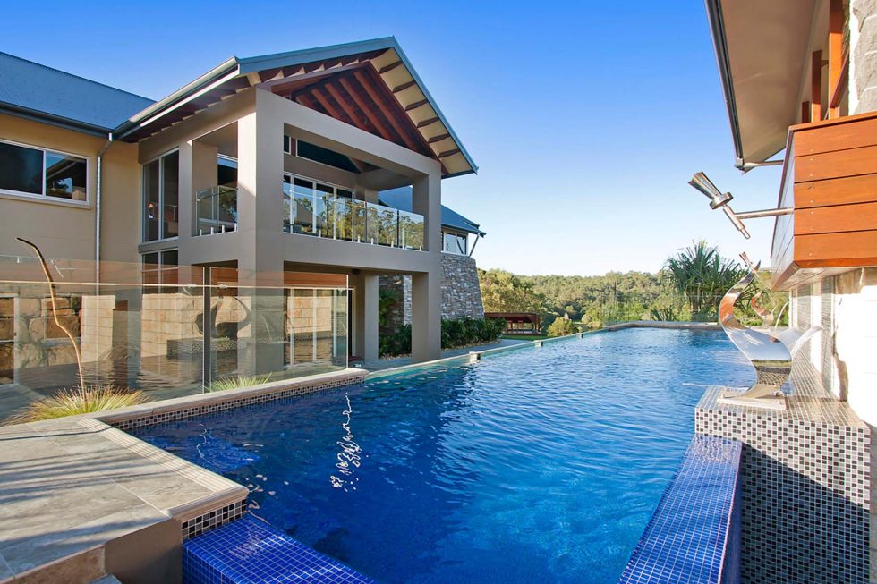 Mediterranean Blue Crystal 23mm Glass Mosaic Pool Tiles GCR180