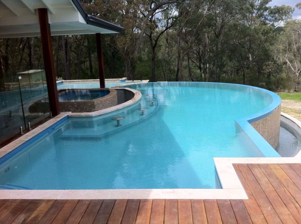 Sky Blue Crystal 48mm Glass Mosaic Pool Tiles GCR215