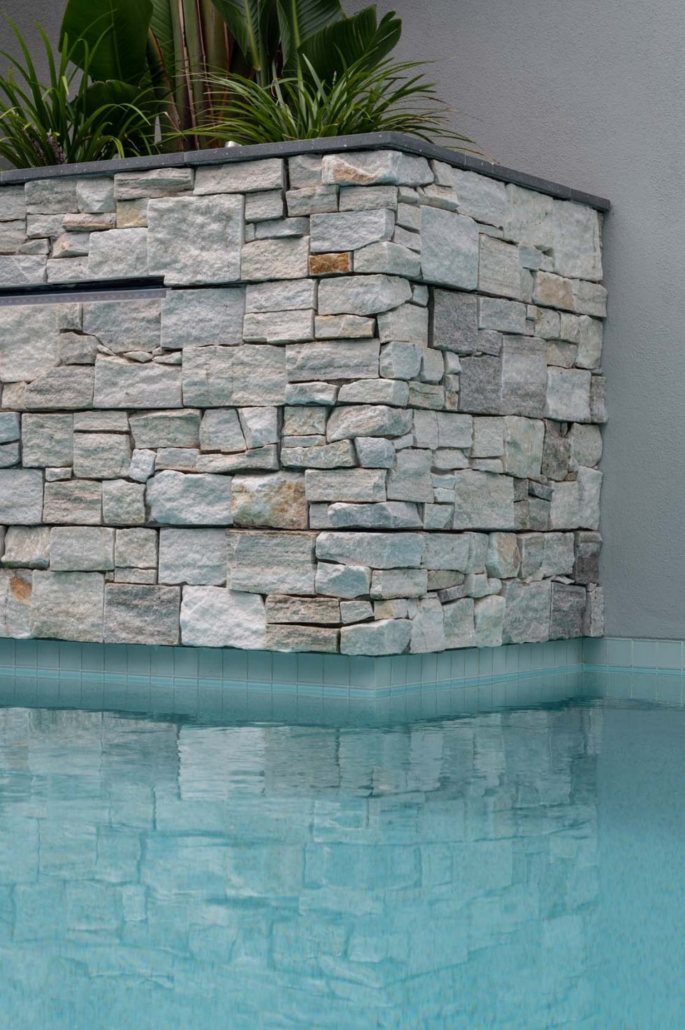 White Crystal 48mm Mosaic Pool Tiles Crystal Glass GCR223