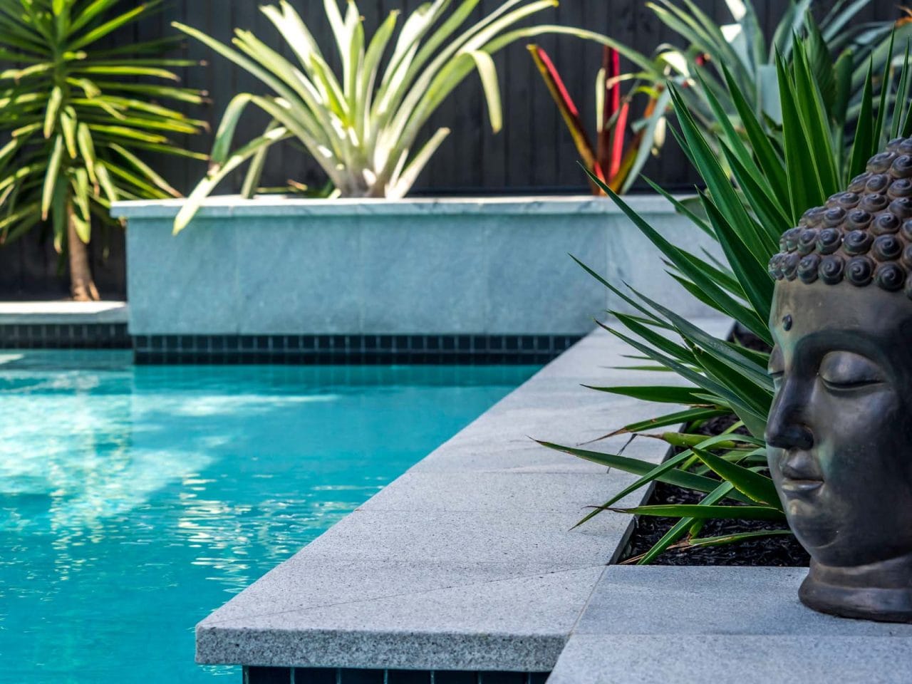 Sandwave Granite Pool Tiles And Coping. Outdoor Pavers And Coping