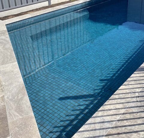 Antique Emerald 48mm Ceramic Mosaic Pool Tiles CMC127