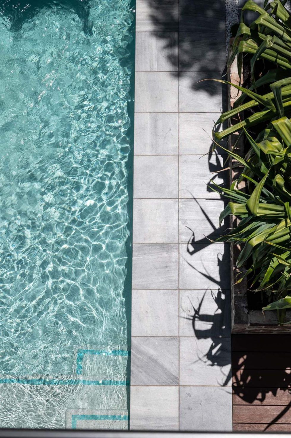 Parisian Blue Limestone Pool Tiles And Pavers