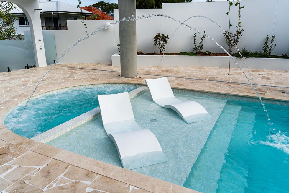 Seashell Pool Tiles Glass Mosaic Tiles GC240