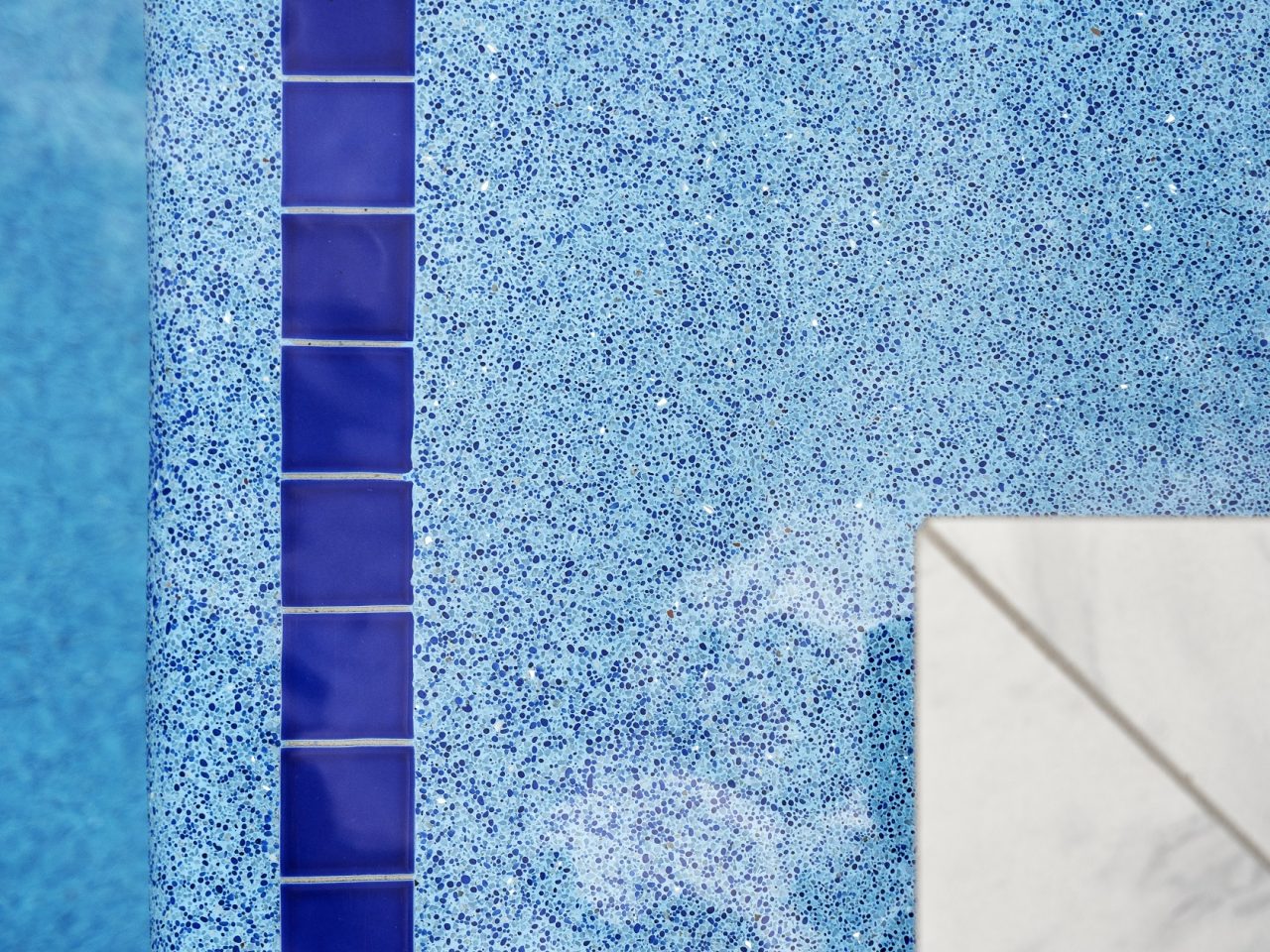 Mediterranean Blue 48mm Ceramic Mosaic Pool Tiles CMC100