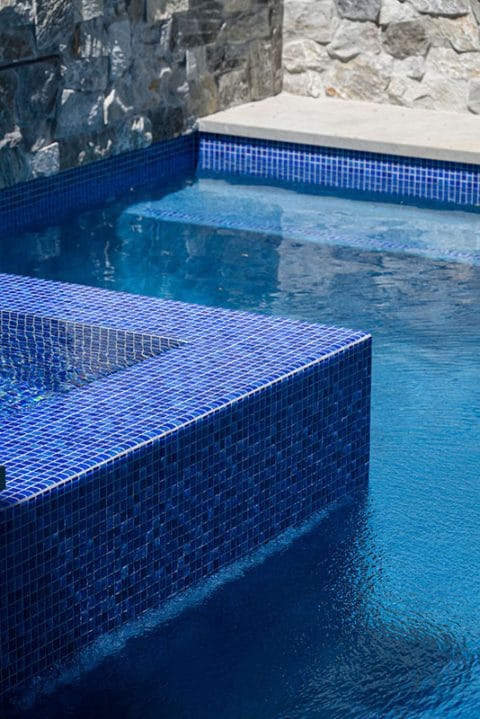 Royal Crystal Blend Pool Tiles Glass Mosaic Tiles GCR310