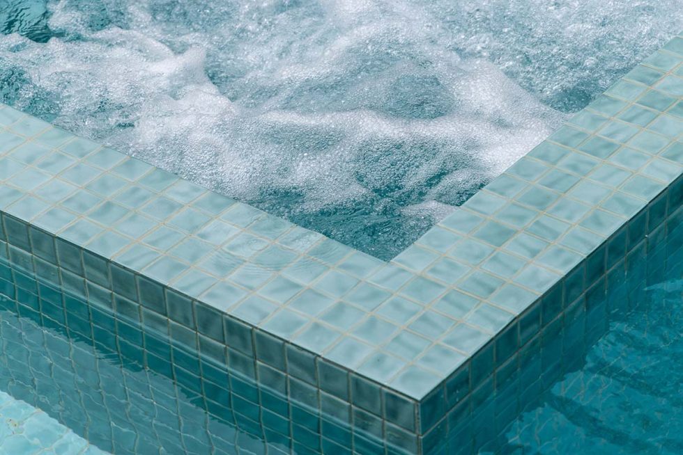 Sea Mist 48mm Ceramic Mosaic Pool Tiles CMC572 On-Demand