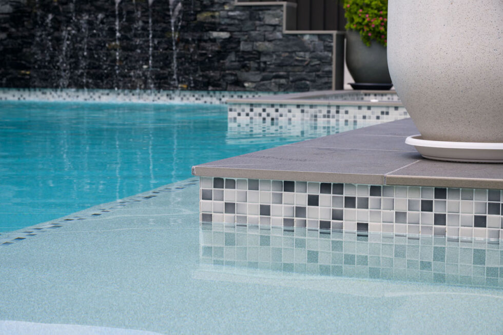 Dusk Blustonio (Bluestone Look Paver) Porcelain Pool Tiles And Coping ...