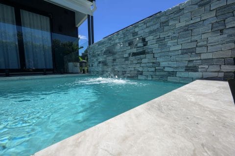 Natural Grey Stacked Stone Wall Cladding Panels SS430