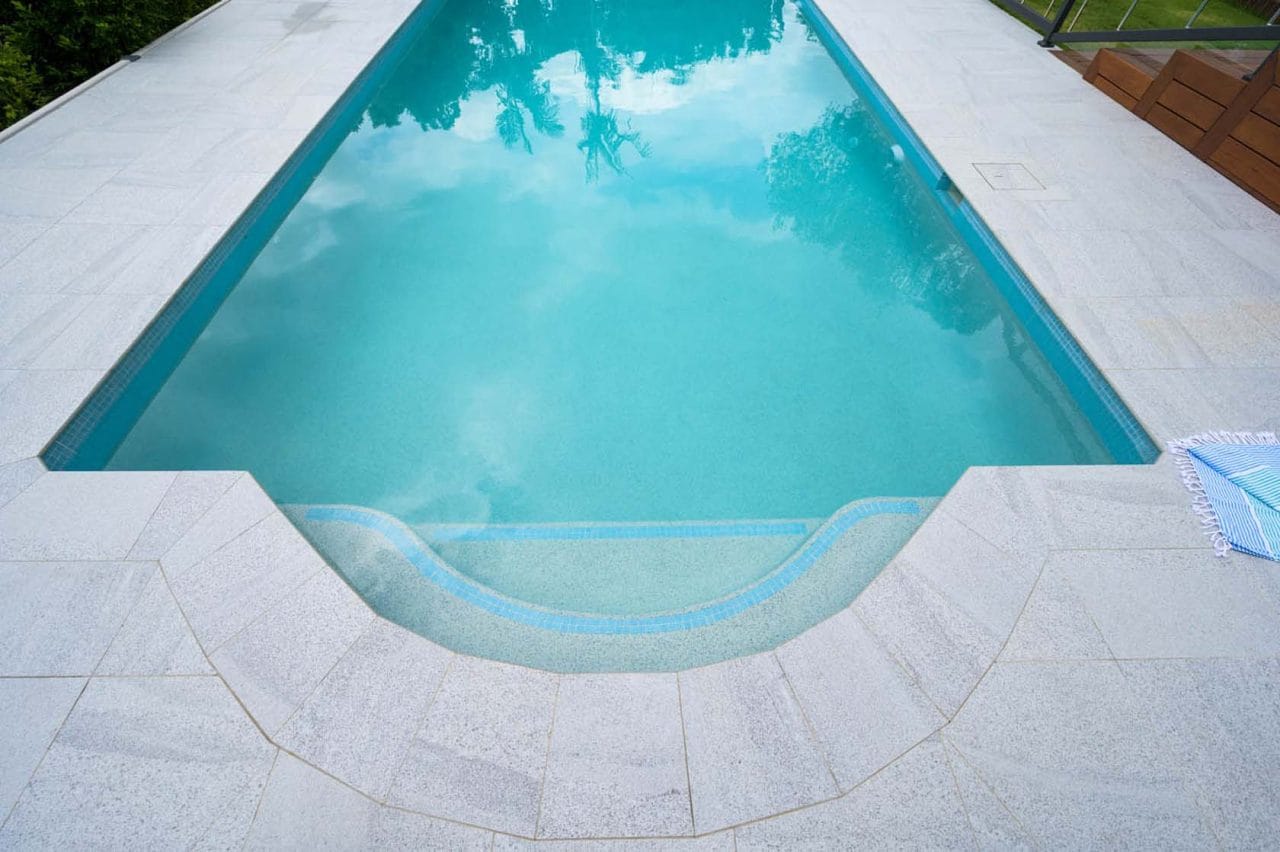Sand Drift Porcelain Pool Tiles And Coping. Outdoor Paving Tiles