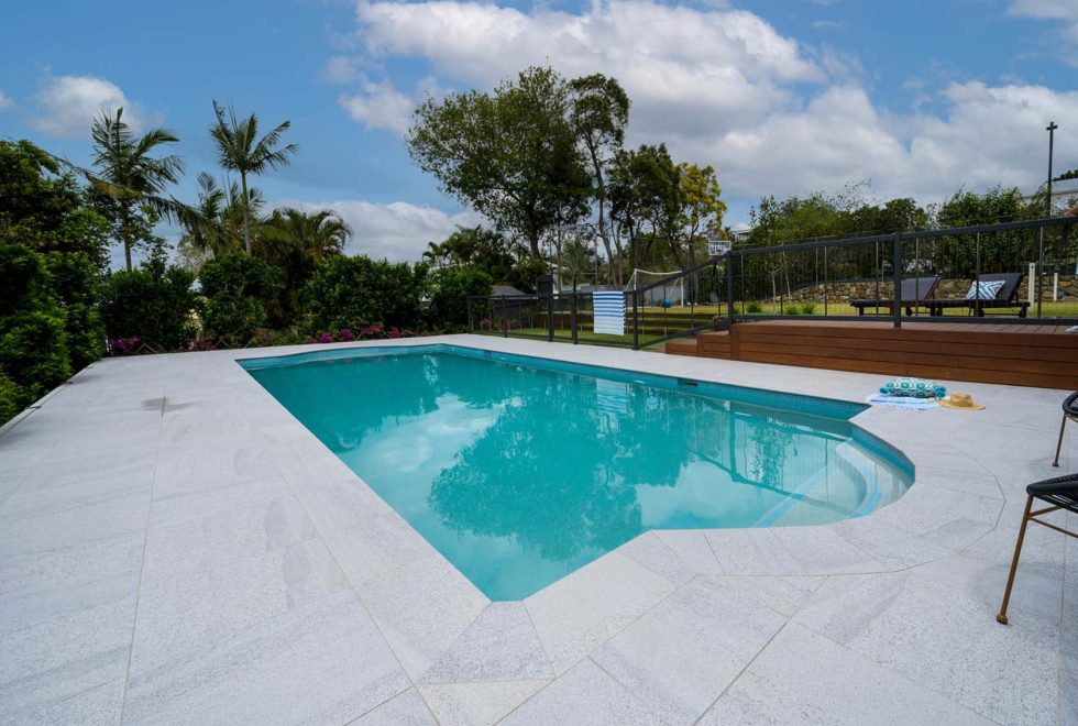 Sand Drift Porcelain Pool Tiles And Coping. Outdoor Paving Tiles