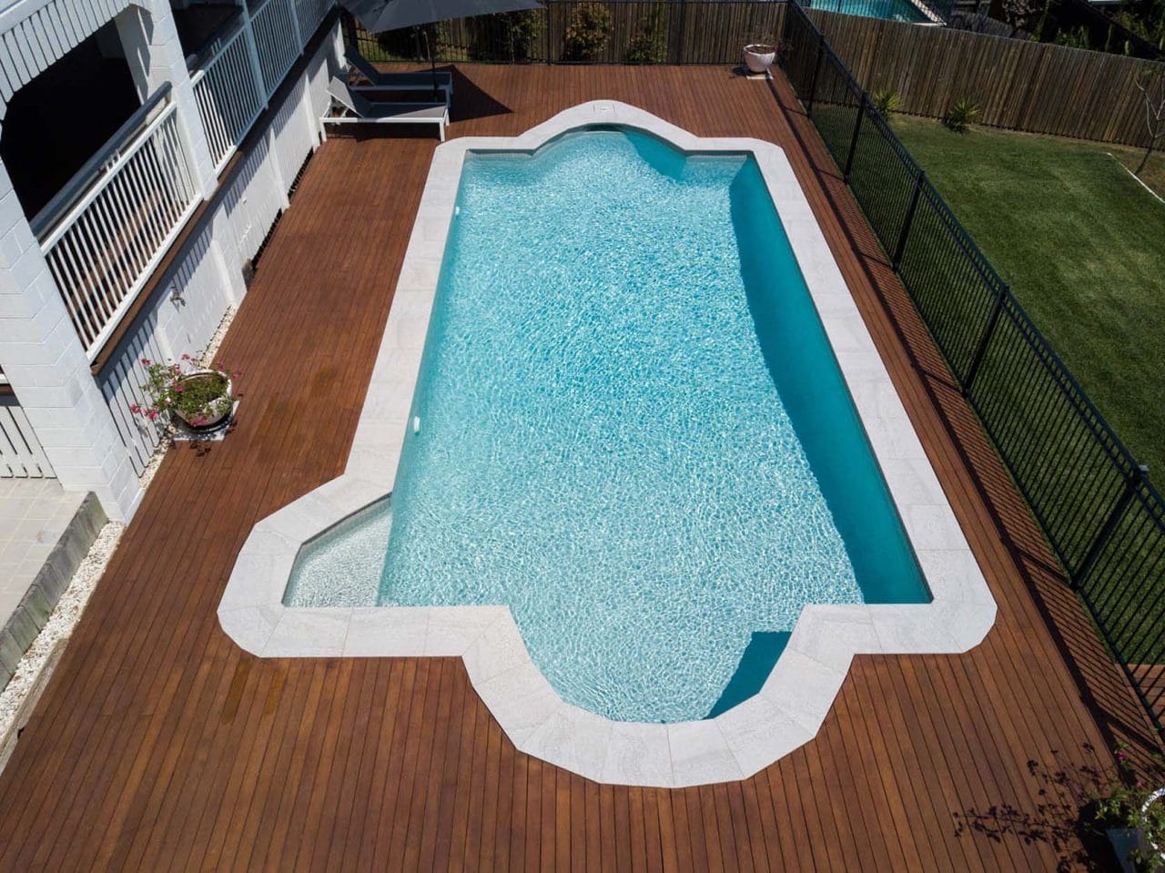 Sand Drift Porcelain Pool Tiles And Coping. Outdoor Paving Tiles