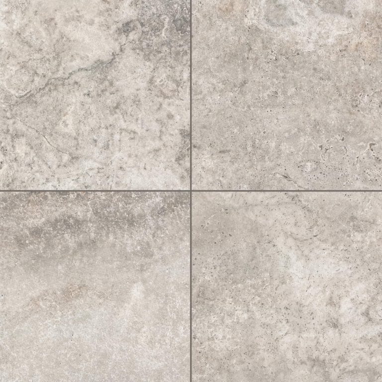 Rustic Grey Travertino Porcelain Pool Tiles, Pavers And Coping Tiles