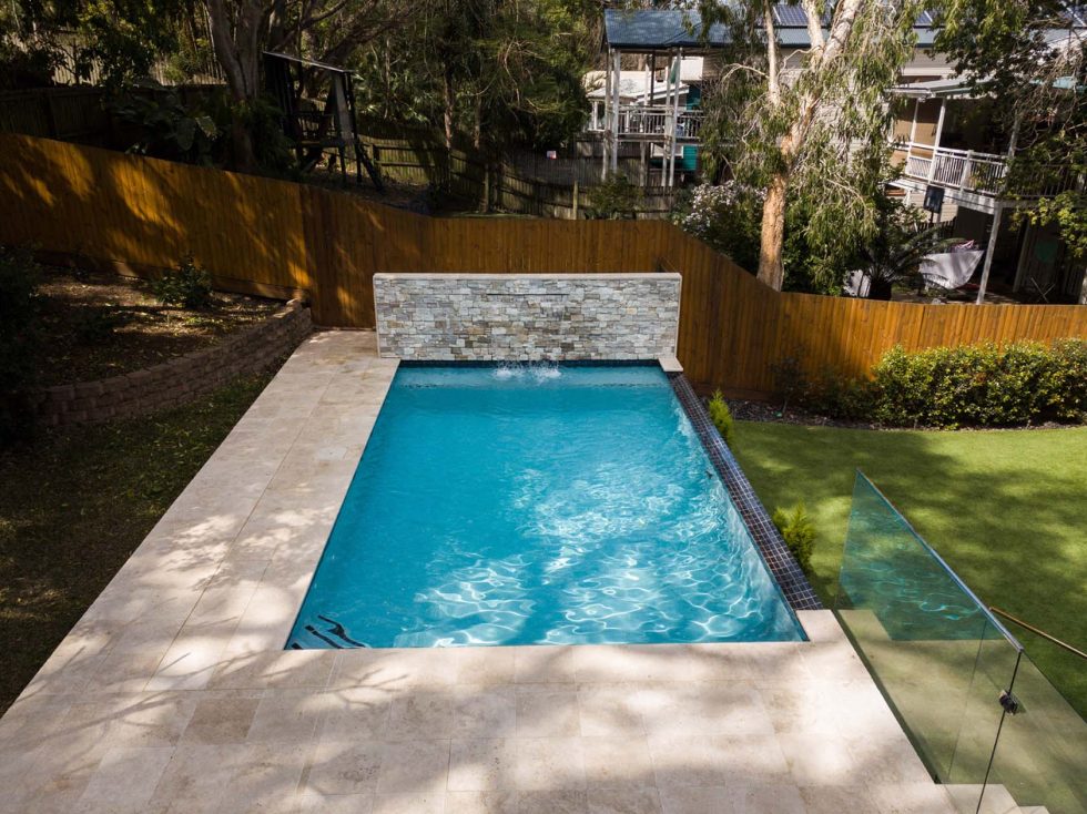 Linen Travertine For Coping And Poolside Tiling And Paving